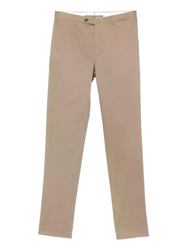Incotex Buttoned Trousers - Brown
