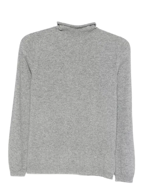 GRAN SASSO Roll-neck Sweater - Grey