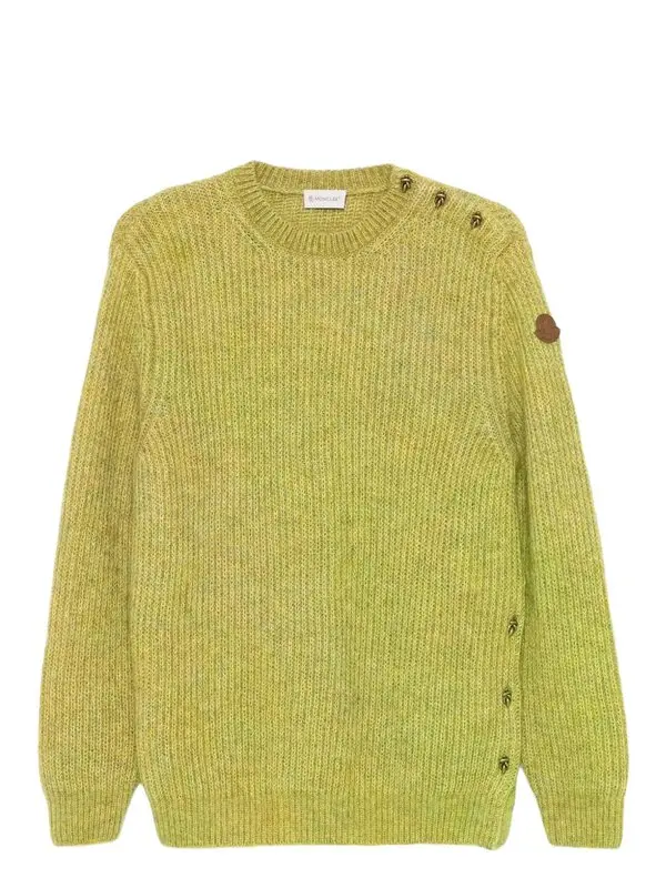 Moncler Crew Neck Sweatshirt - Green