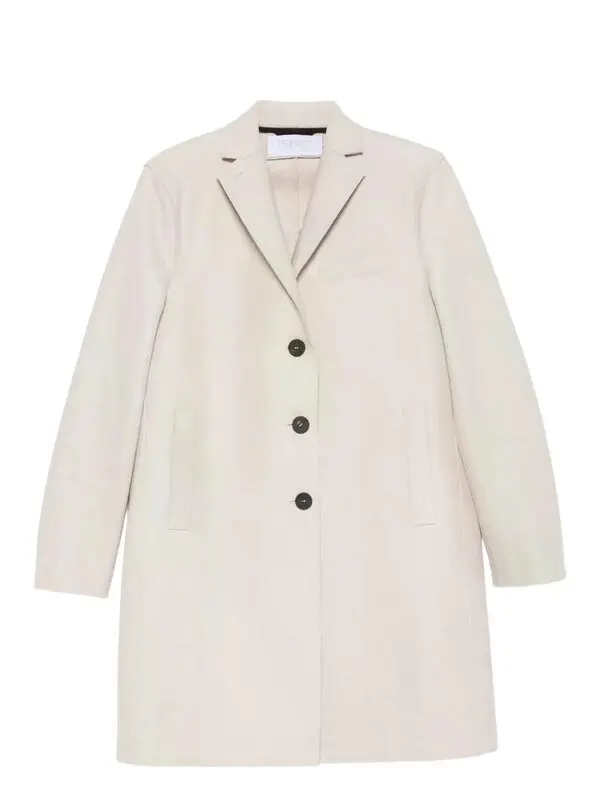 Harris Wharf London Wool Coat - Neutrals