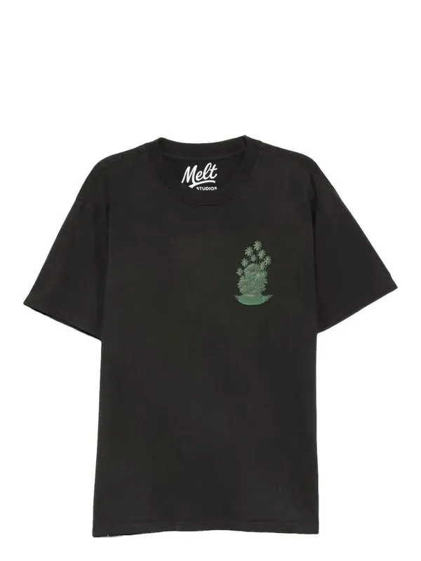 MELT Graphic-print T-shirt - Grey
