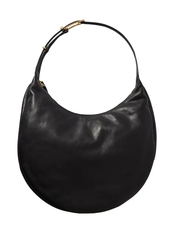 LIFFNER Moon Leather Shoulder Bag - Black