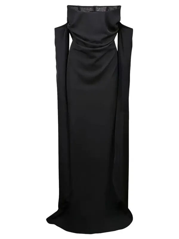 Giuseppe Di Morabito Draped Gown - Black