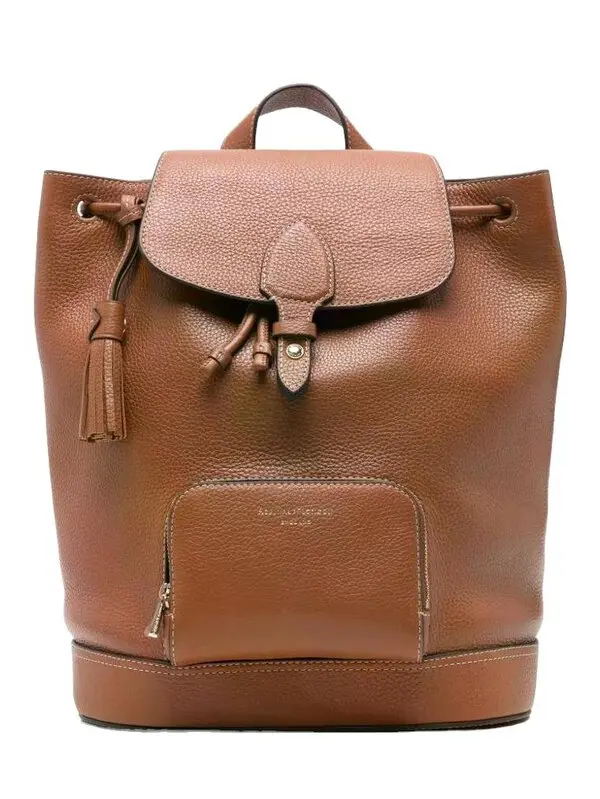 ASPINAL OF LONDON Small Hudson Backpack - Brown
