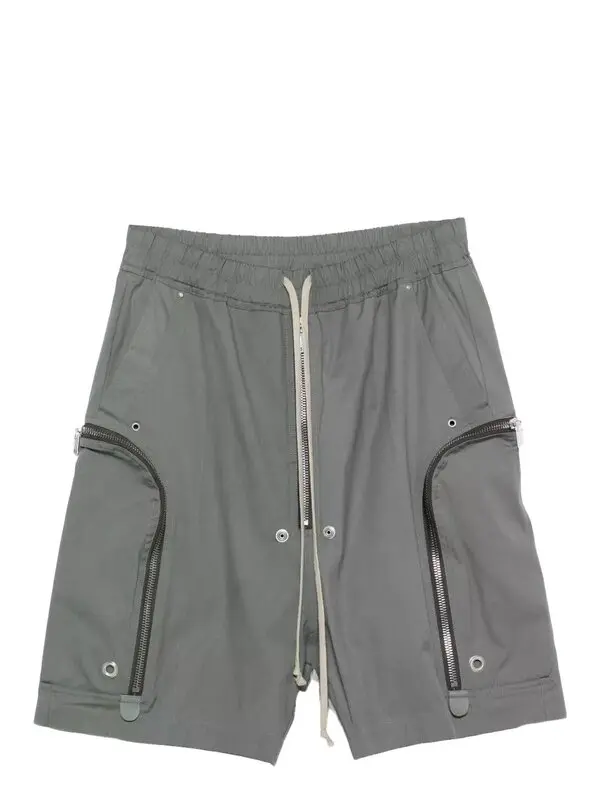 Rick Owens Zip-detailing Shorts - Grey