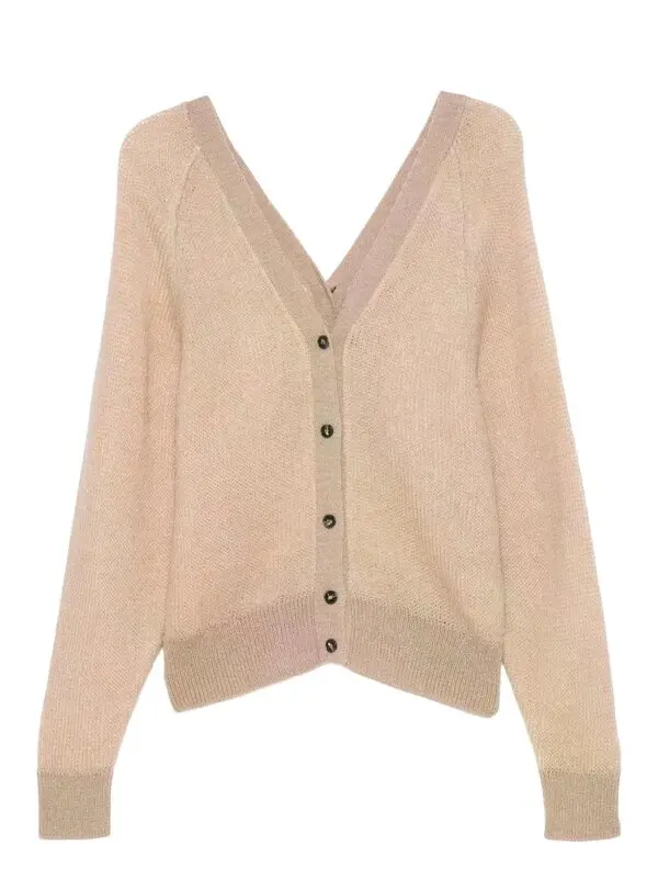 RAME Mohair Wool-blend Cardigan - Neutrals
