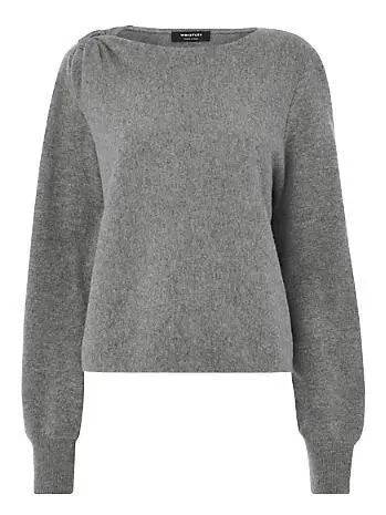 Whistles Regular-fit Wool Jumper - Grey