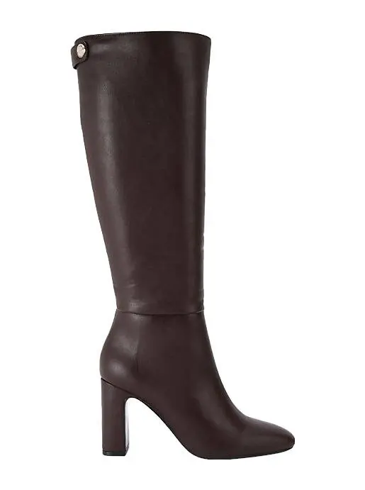 Carvela Jackpot Wide-fit Heeled Knee-high Boots - Brown