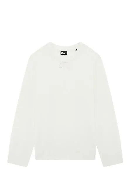 The Kooples Cashmere-blend Jumper - Ecru