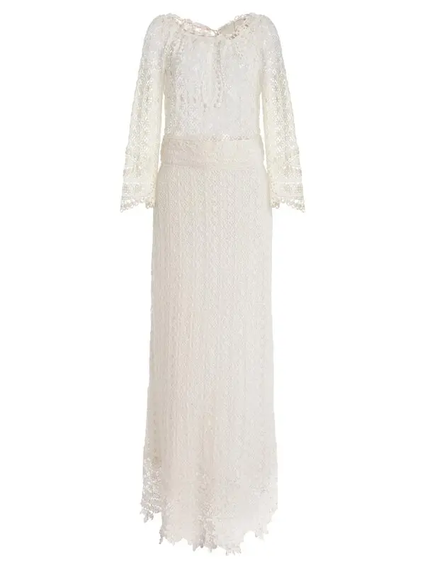 Isabel Marant Hayra Maxi Dress - White