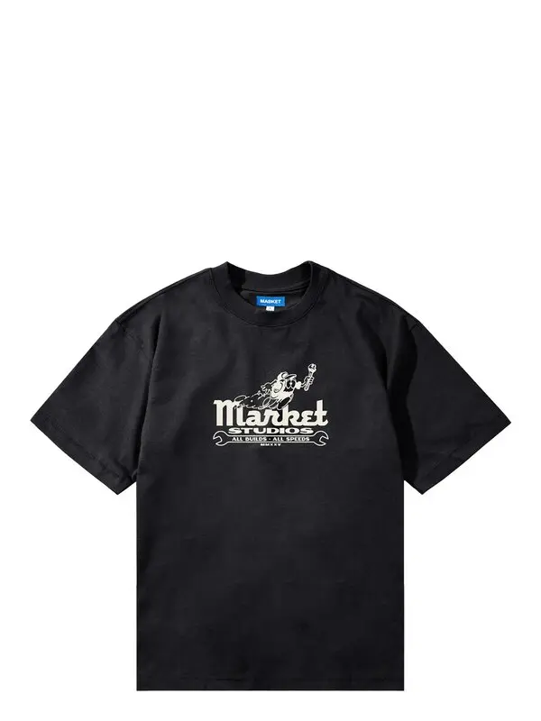 MARKET Speed And Quality T-shirt - Black