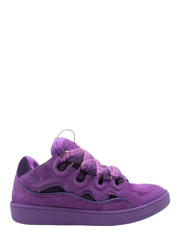 LANVIN Curb Low-top Sneakers - Purple