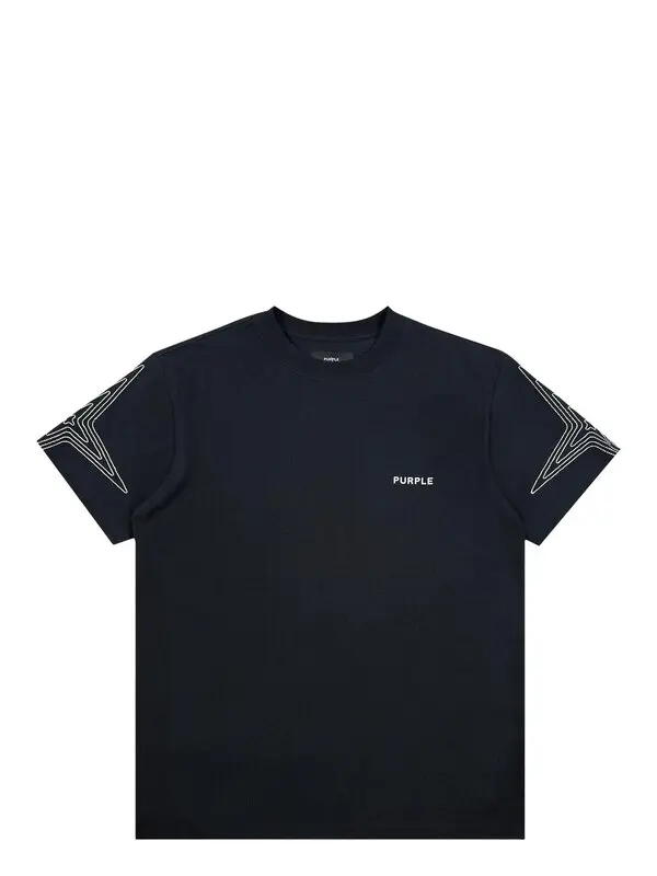 PURPLE BRAND Heavyweight Jersey Tee - Black