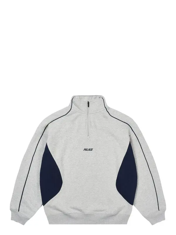 PALACE Inserto Quarter Zip - Grey