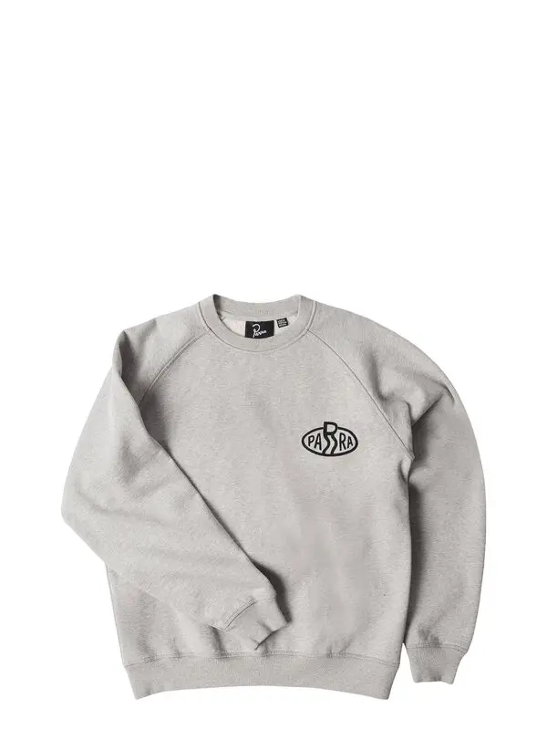 PARRA Legs Logo Crew Neck Sweatshirt - Grey