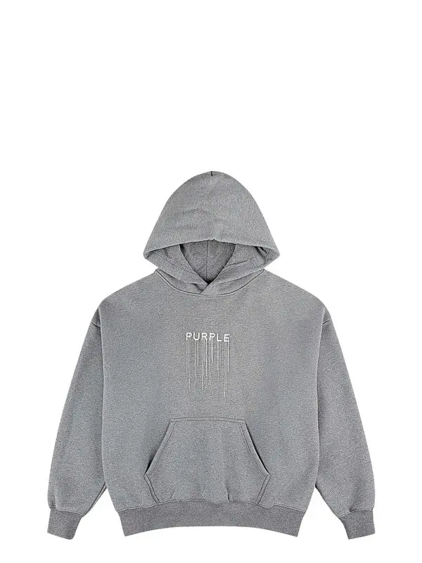 PURPLE BRAND Trademark Hoodie - Grey