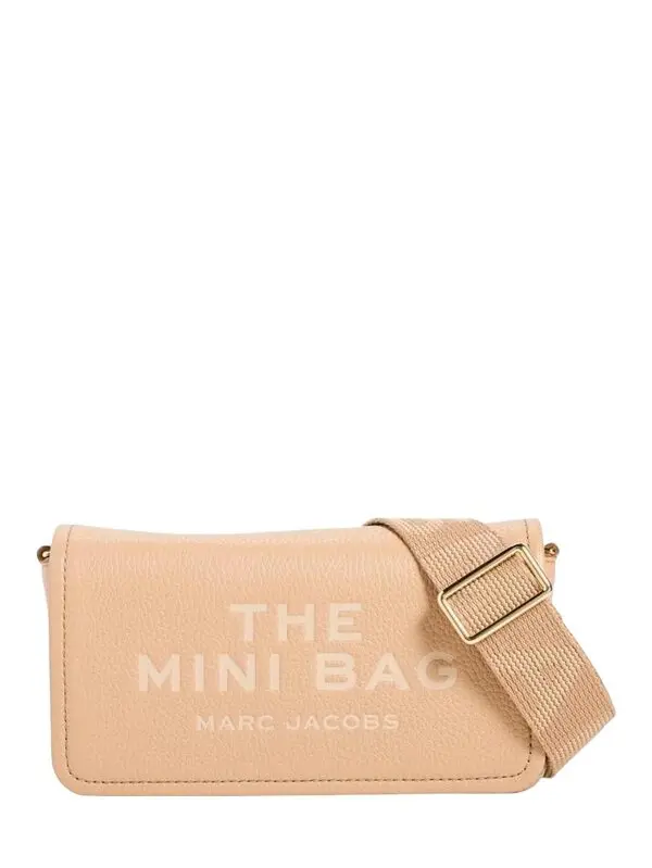 Marc Jacobs The Leather Mini Crossbody Bag - Camel