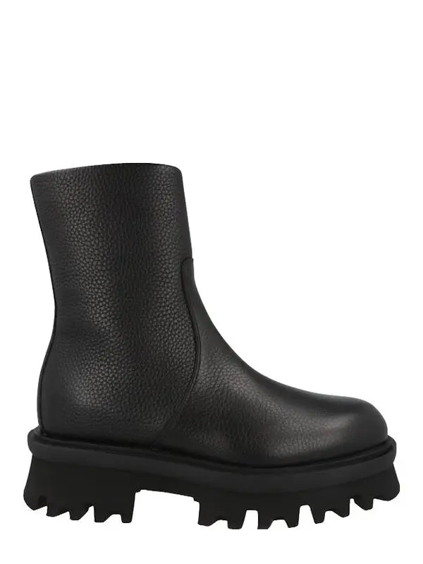 FERRAGAMO Klem Combat Boots - Black