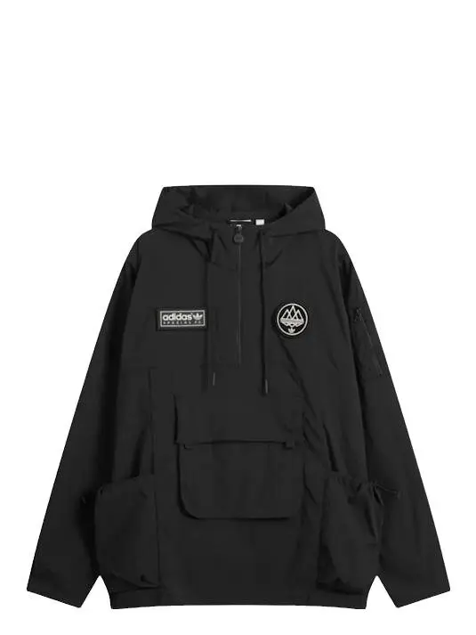 Adidas Spzl F.c. Smock Jacket - Black