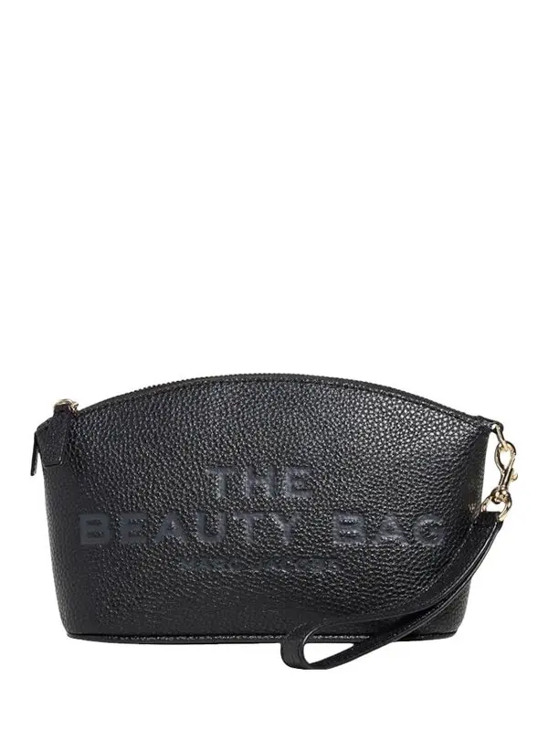 Marc Jacobs The Leather Beauty Bag - Black