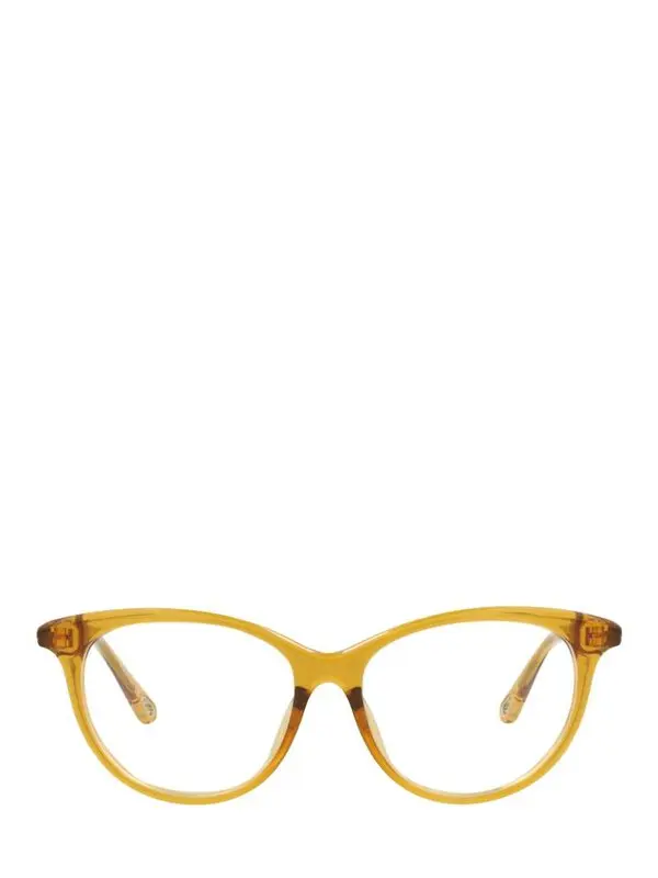 Chloé Cat Eye Optical Frames - Yellow Yellow Transparent (ch0005oa/30009957/004)