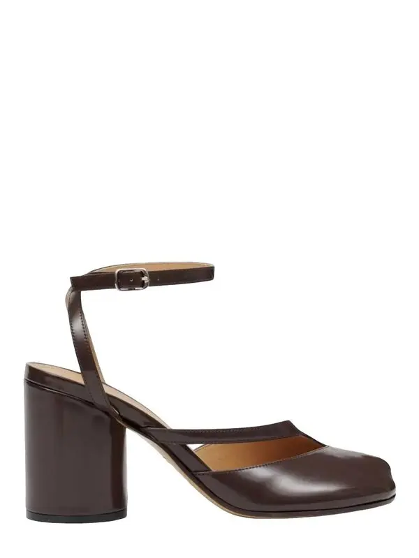 MAISON MARGIELA H80 Tabi Pump Sandal - Moka