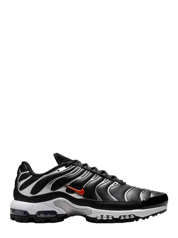 Nike Air Max Plus Golf Sneakers - Black/total Orange/metallic Silver