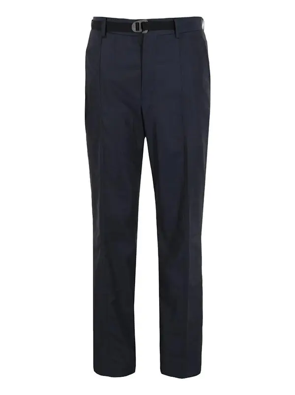 FERRAGAMO Athletic Silk Track Pants - Blue