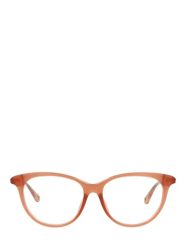 Chloé Cat Eye Frame Bio Injection Optical Frames - Pink Pink Transparent (ch0005oa/30009957/001)