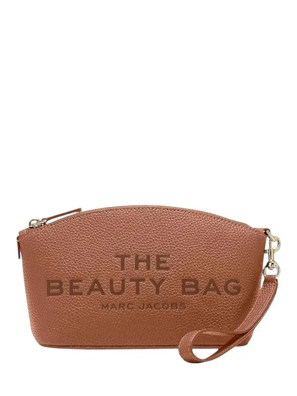 Marc Jacobs The Leather Beauty Bag - Argan Oil