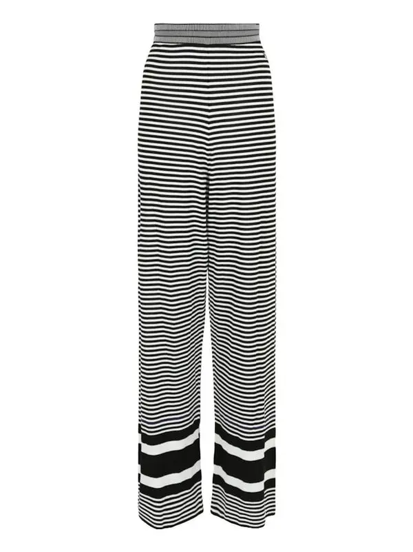 FERRAGAMO Striped Knit Pants - Multicolor