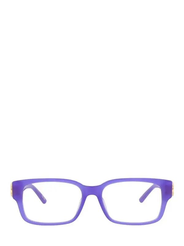 Balenciaga Square-frame Acetate Optical Frames - Violet Gold Transparent (bb0105o/30008979/003)