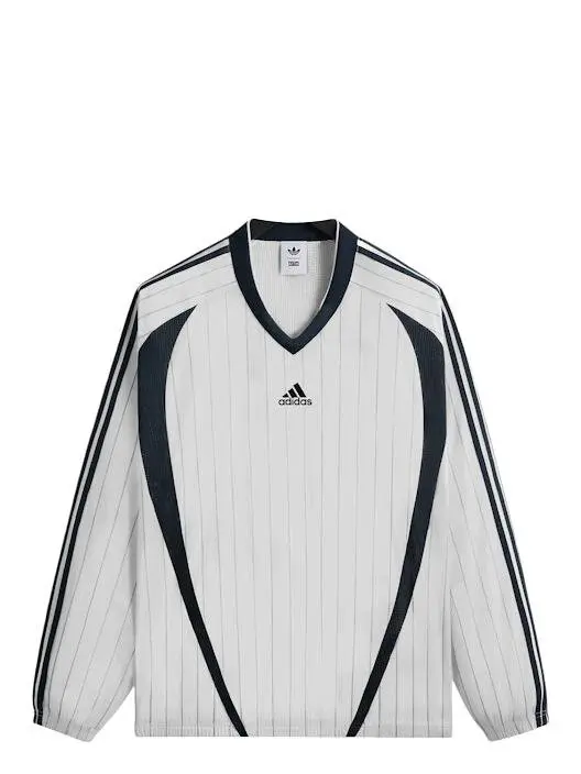 Kith X Adidas Football Pinstripe Jersey - White