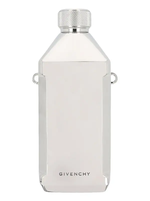 Givenchy Logo Engraved Water Bottle - Silver