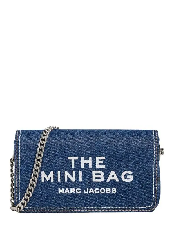 Marc Jacobs Denim Chain Mini Backpack - Dark Wash