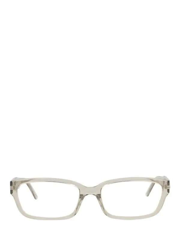 Balenciaga Square-frame Acetate Optical Frames - Beige Beige Transparent (bb0065o/30008235/006)