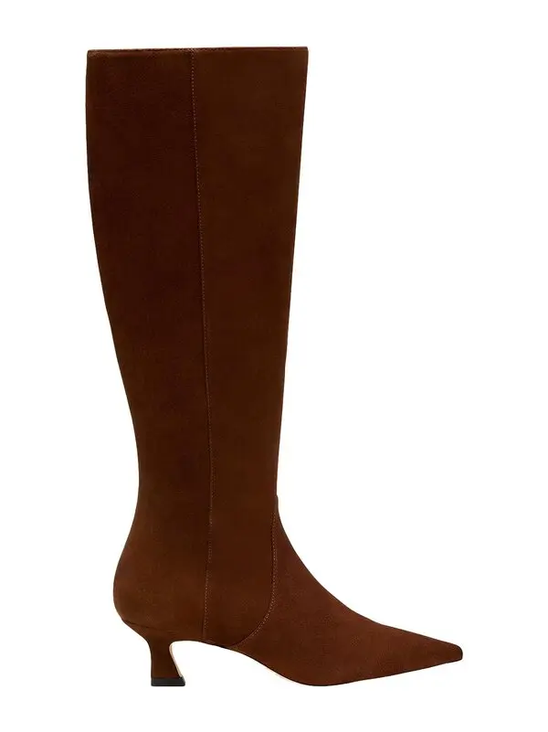 STUART WEITZMAN 50mm Vinnie Knee-high Boots - Brown