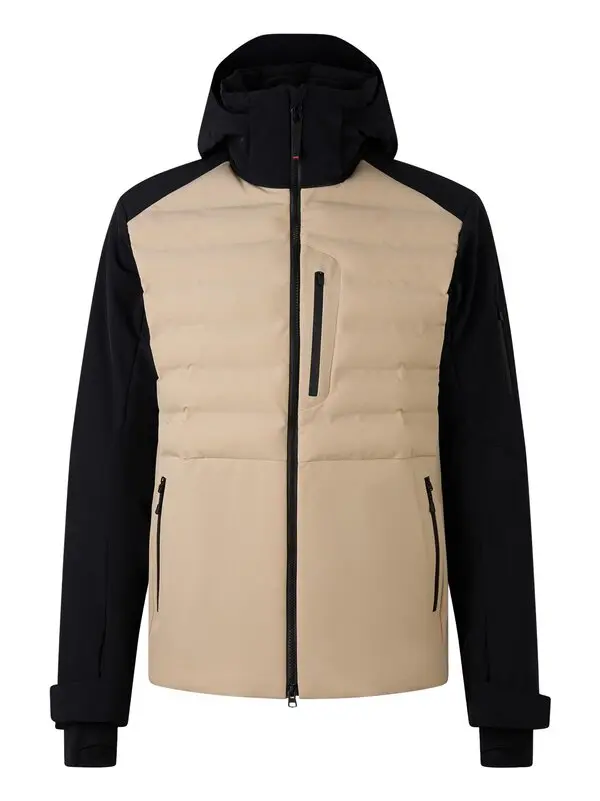 Bogner Ivo Ski Jacket - Beige/black