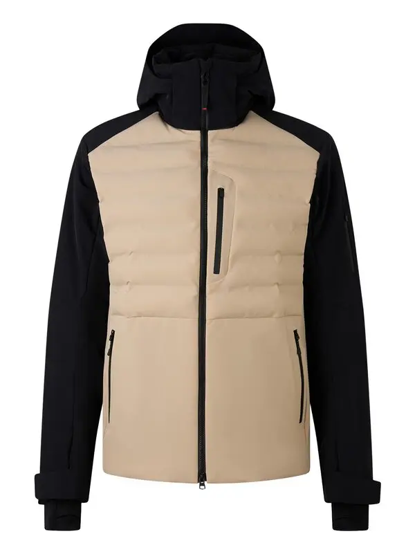 Bogner Ivo Ski Jacket - Beige/black
