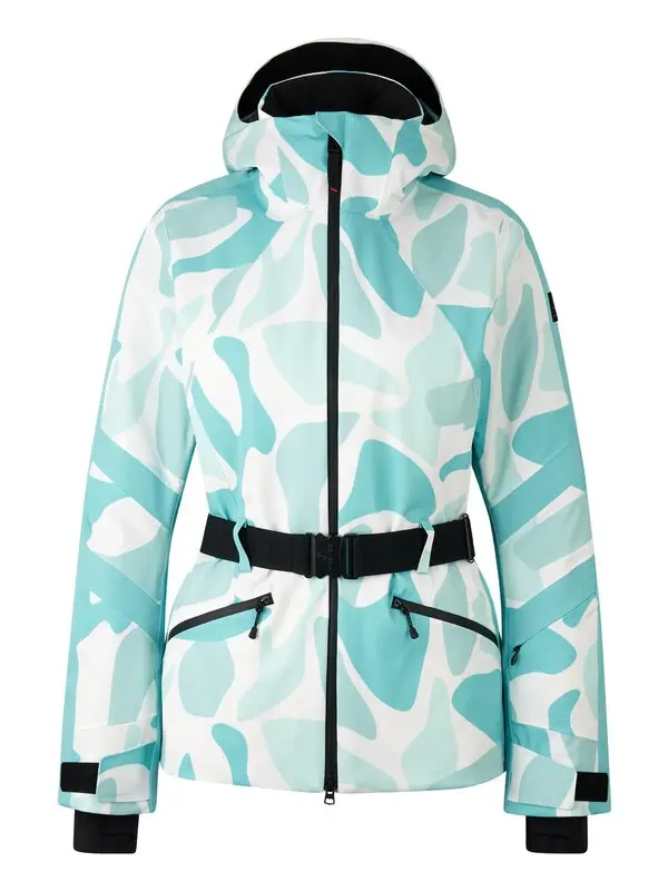 Bogner Moia Ski Jacket - Ice Blue/white