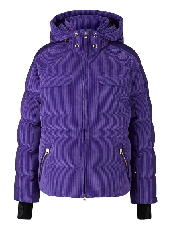 Bogner Marli Corduroy Ski Jacket - Violet