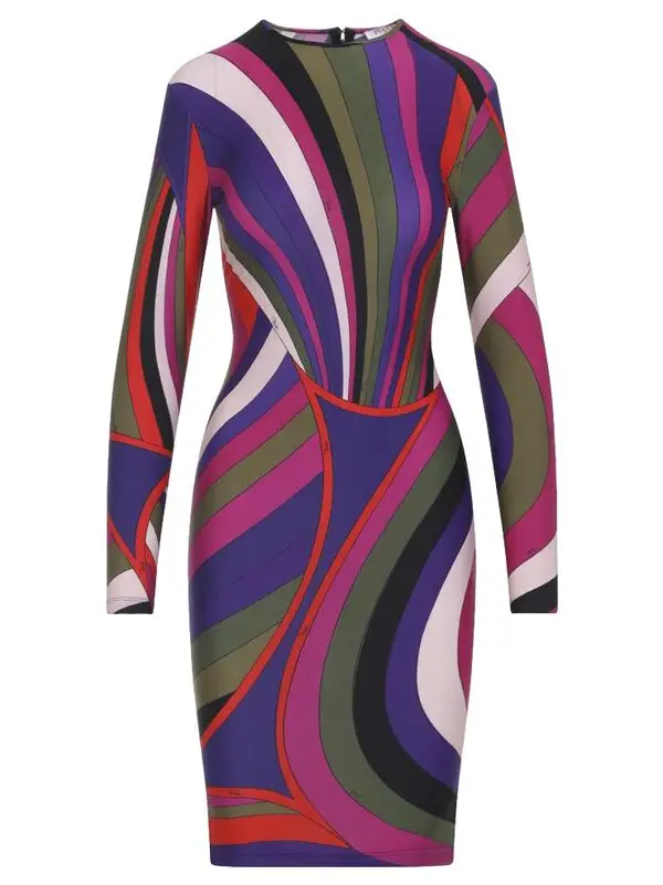 Emilio Pucci Midi Dress - Multicolour