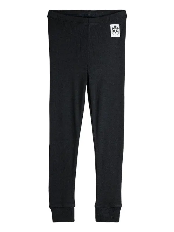 MINI RODINI Modal Leggings - Black