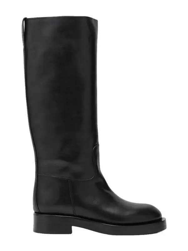 Paris Texas Napa Leather Knee-high Boots - Black