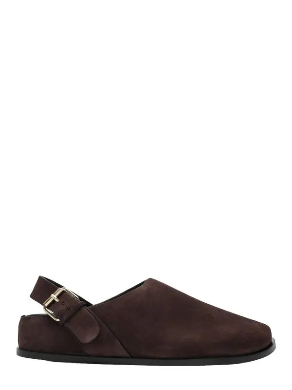 A.emery Louis Suede Clogs - Brown