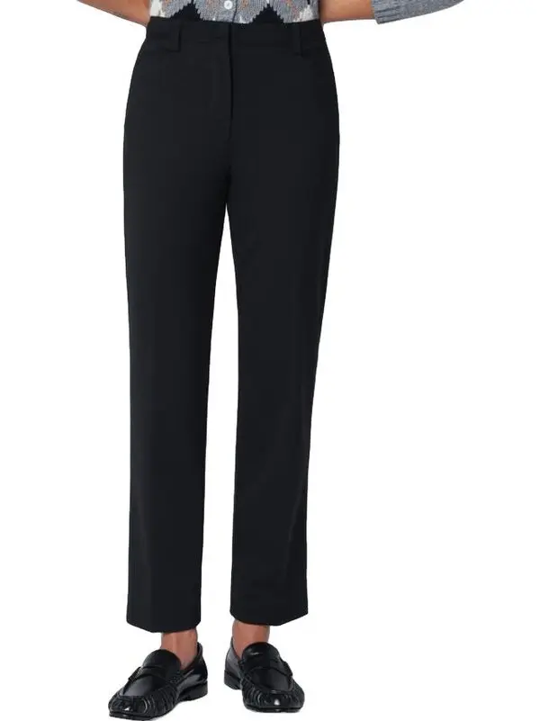 THELATEST Wool-blend Trousers - Black