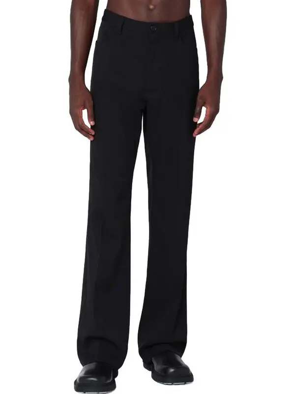 Balenciaga Tailored Regular Fit Trousers - Black
