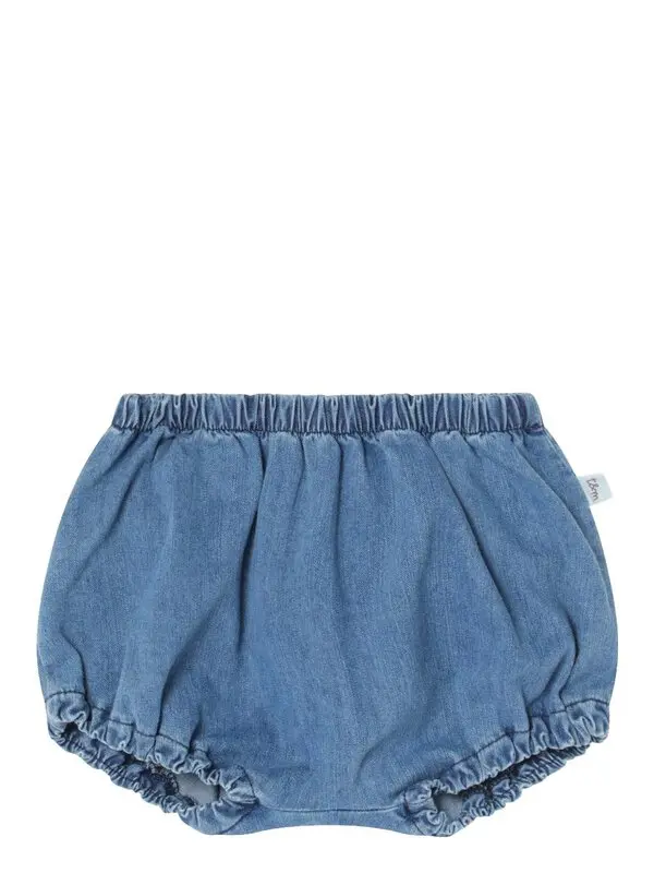 TEDDY & MINOU Cotton Denim Culottes - Blue