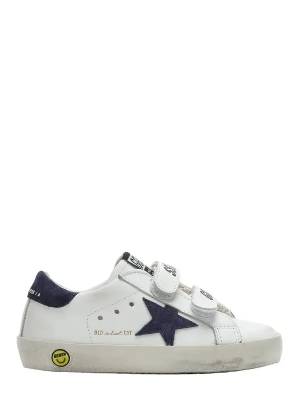 GOLDEN GOOSE Leather Low-top Sneakers - Blue