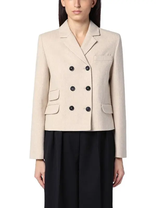 THE GARMENT Mille Double-breasted Jacket - Beige